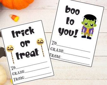 Happy Halloween Grams Boo Gift School PTA PTSA Fundraiser 8 - Etsy