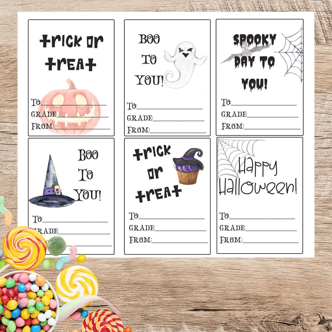 Halloween Candy Grams: School Fundraiser Flyer (digital Download) - Etsy