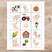 Farm Preschool Memory Game Printable - Etsy