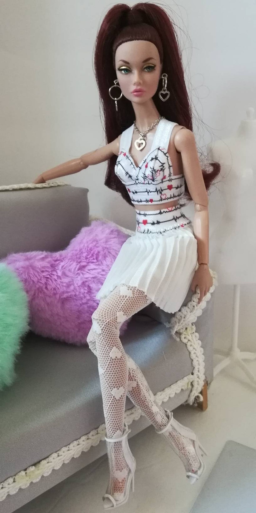 12 Inch Doll Fashion & Accessories Handmade to Fit All 11/12 Inch Dolls ...