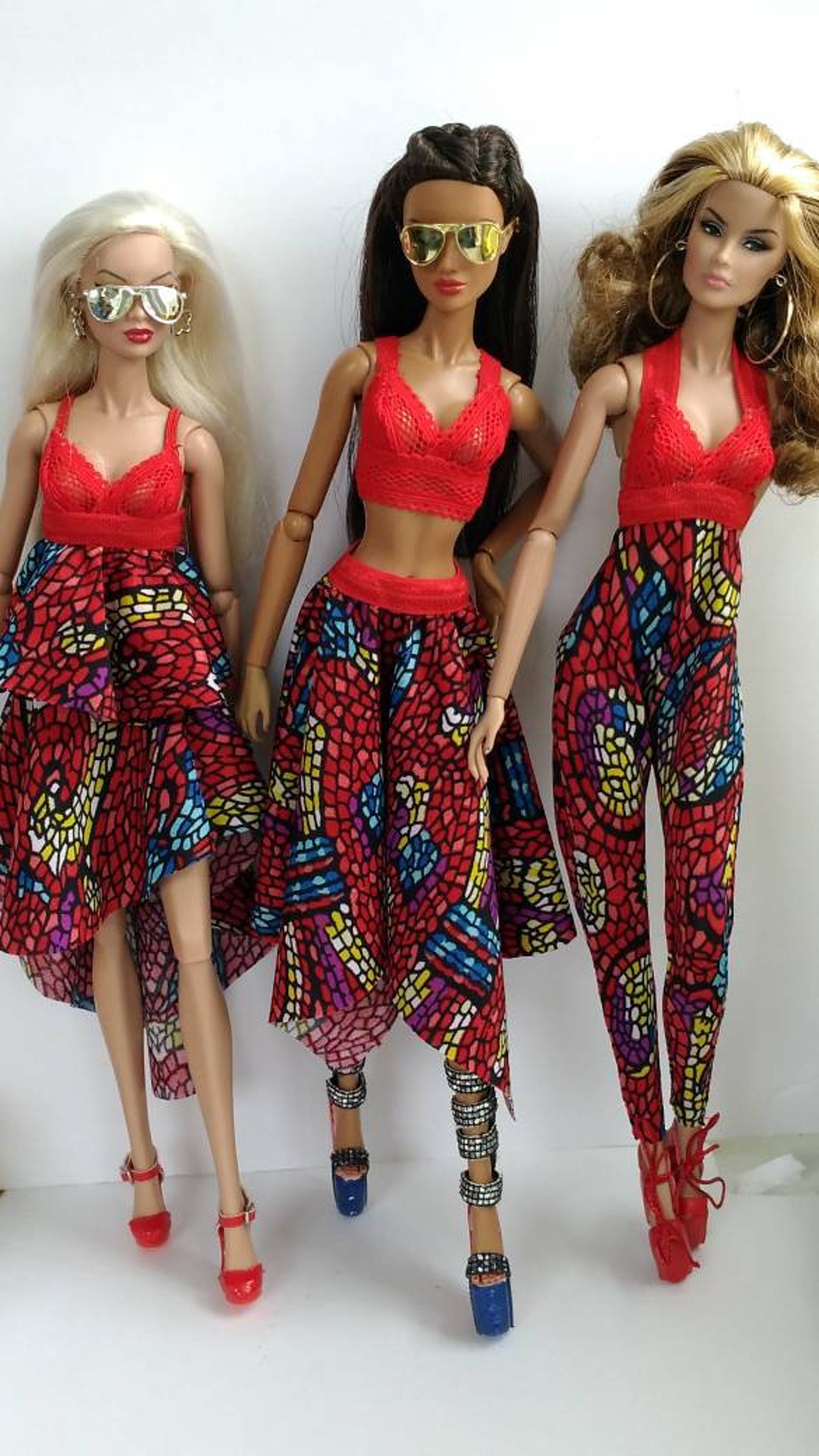 12 inch fashion doll bodysuit is one size fits all name size | Etsy