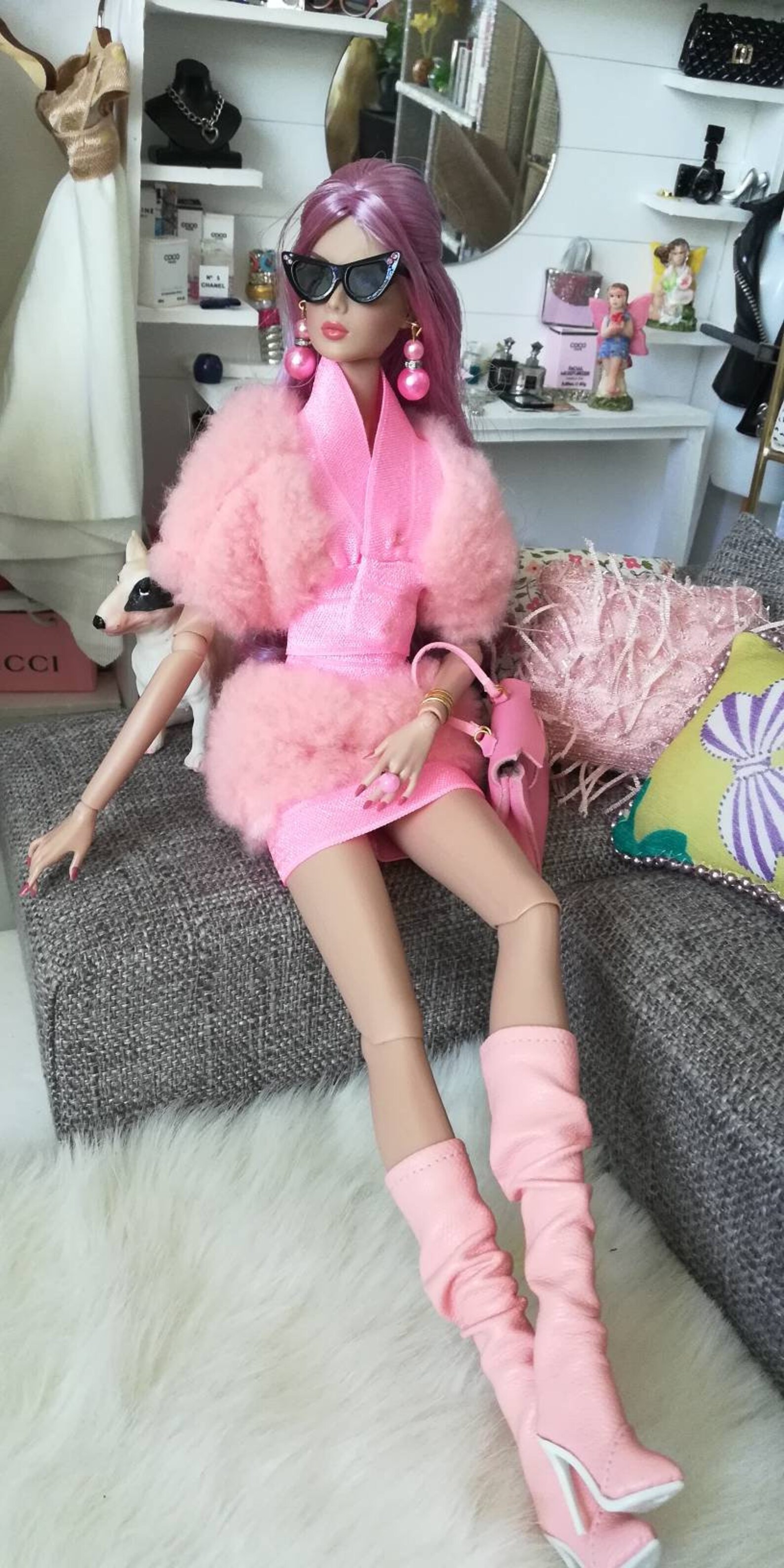 12 Inch Doll Fashion & Accessories Handmade to Fit All 11/12 Inch Dolls ...