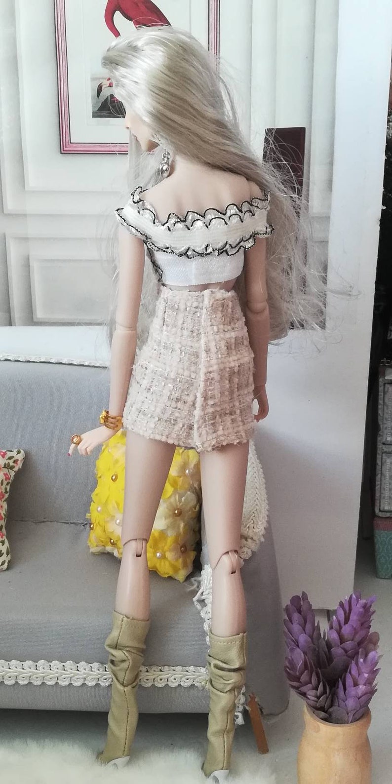 12 Inch Doll Fashion & Accessories Handmade to Fit All 11/12 Inch Dolls ...
