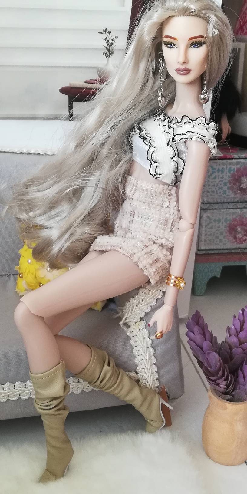 12 Inch Doll Fashion & Accessories Handmade to Fit All 11/12 Inch Dolls ...