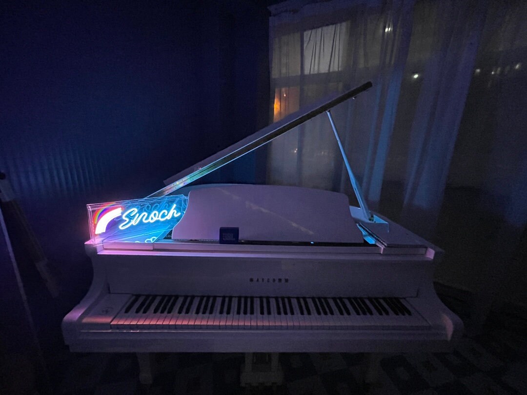 Rainbow Name Sign Neon Sign Neon Box Neon Decor Neon Art - Etsy