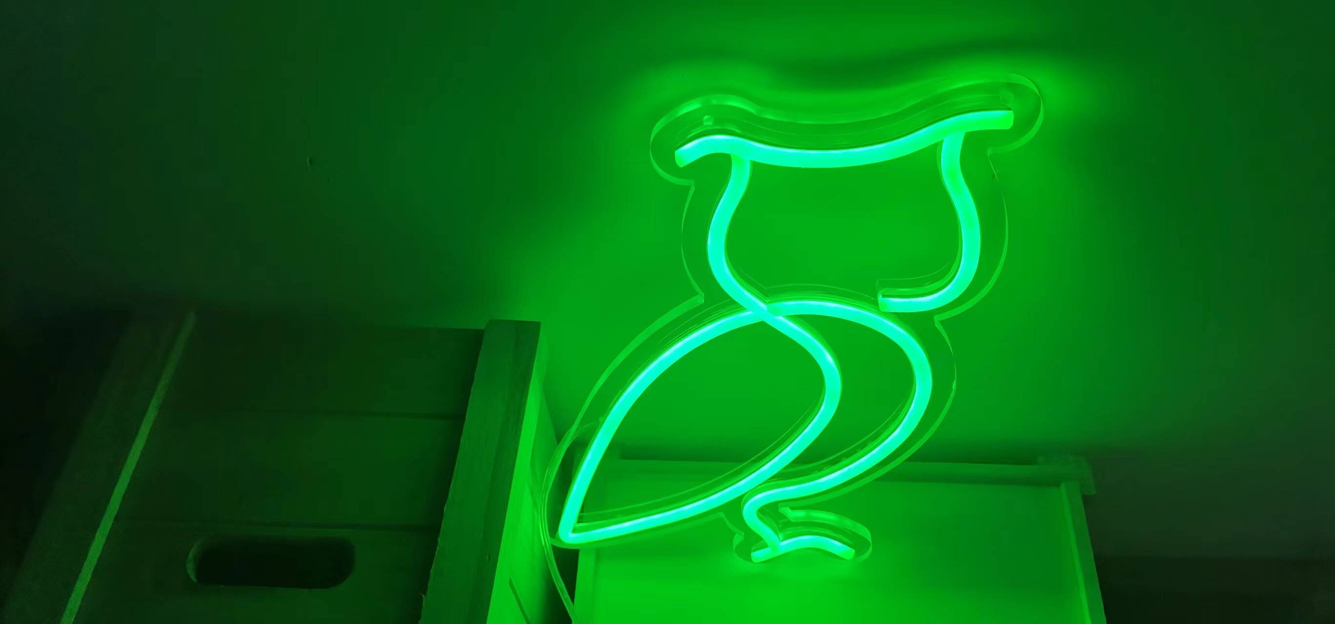 LED Animal Owl Acrylic Neon Sign Owl Flexible Neon Light - Etsy