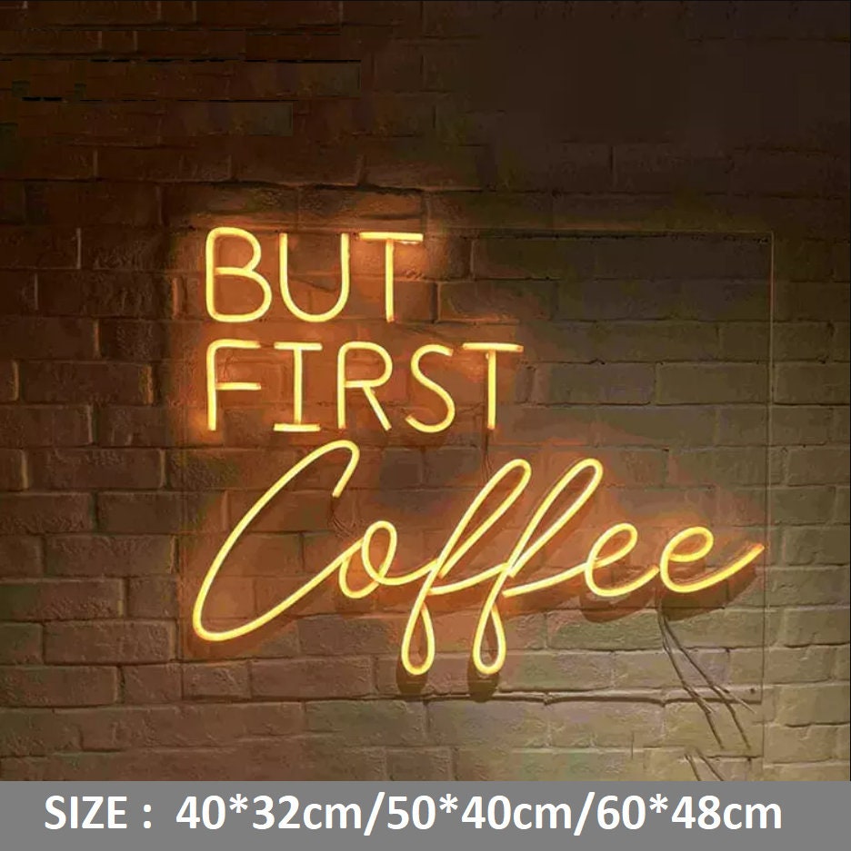 LED Coffee Neon Sign Coffee Neon Decor Coffee Shop Store Bar - Etsy