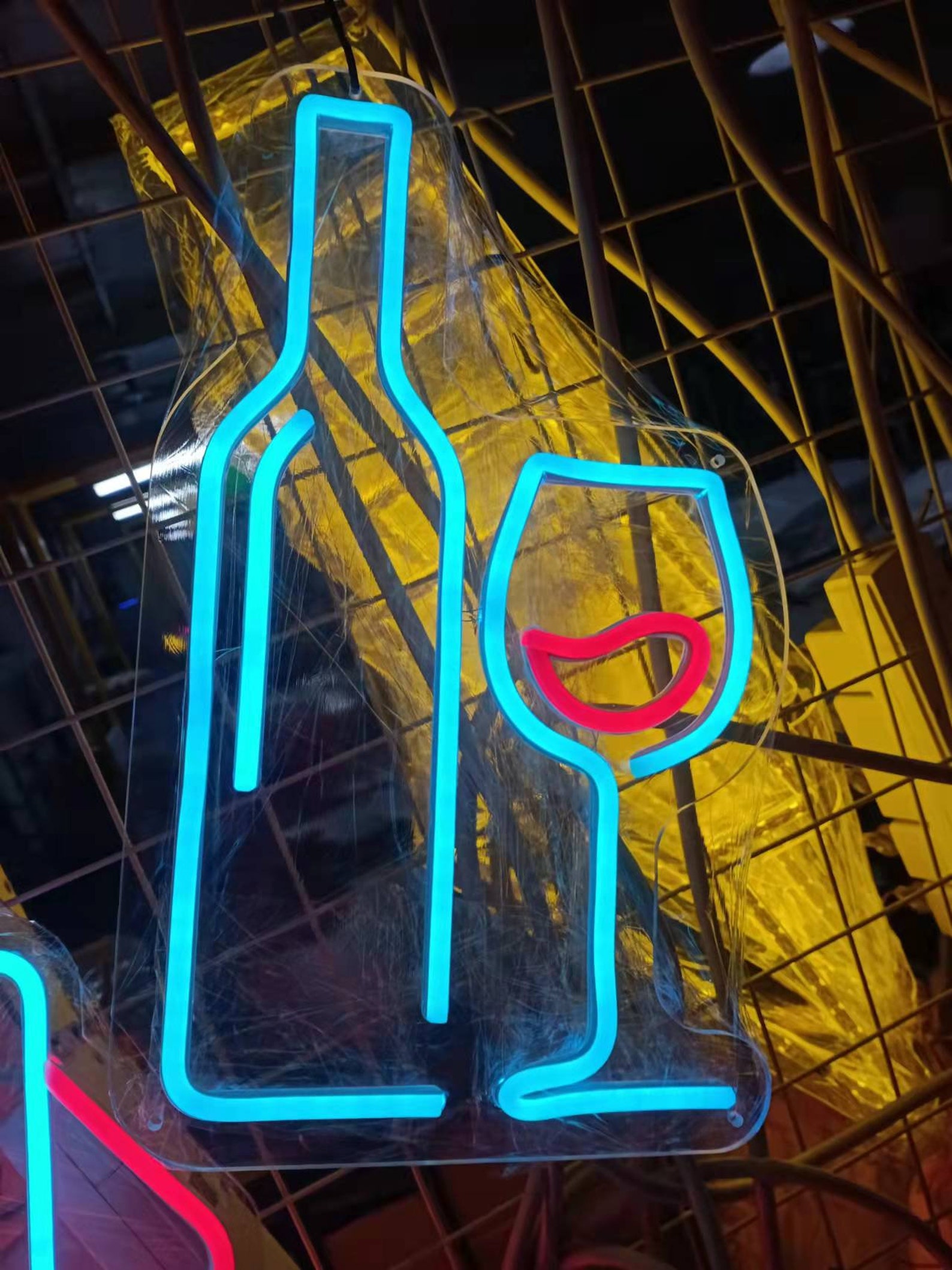Wine Neon Sign With Acrylic Plate USB Powered LED Neon Light - Etsy