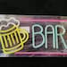 Bar Neon Sign Alcohol Liquor Beer Wine Neon Sign With Acrylic Plate USB ...