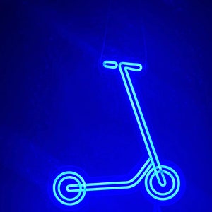 Scooter Neon Sign Neon Decor Light up Scooter Sports Neon Club Party ...
