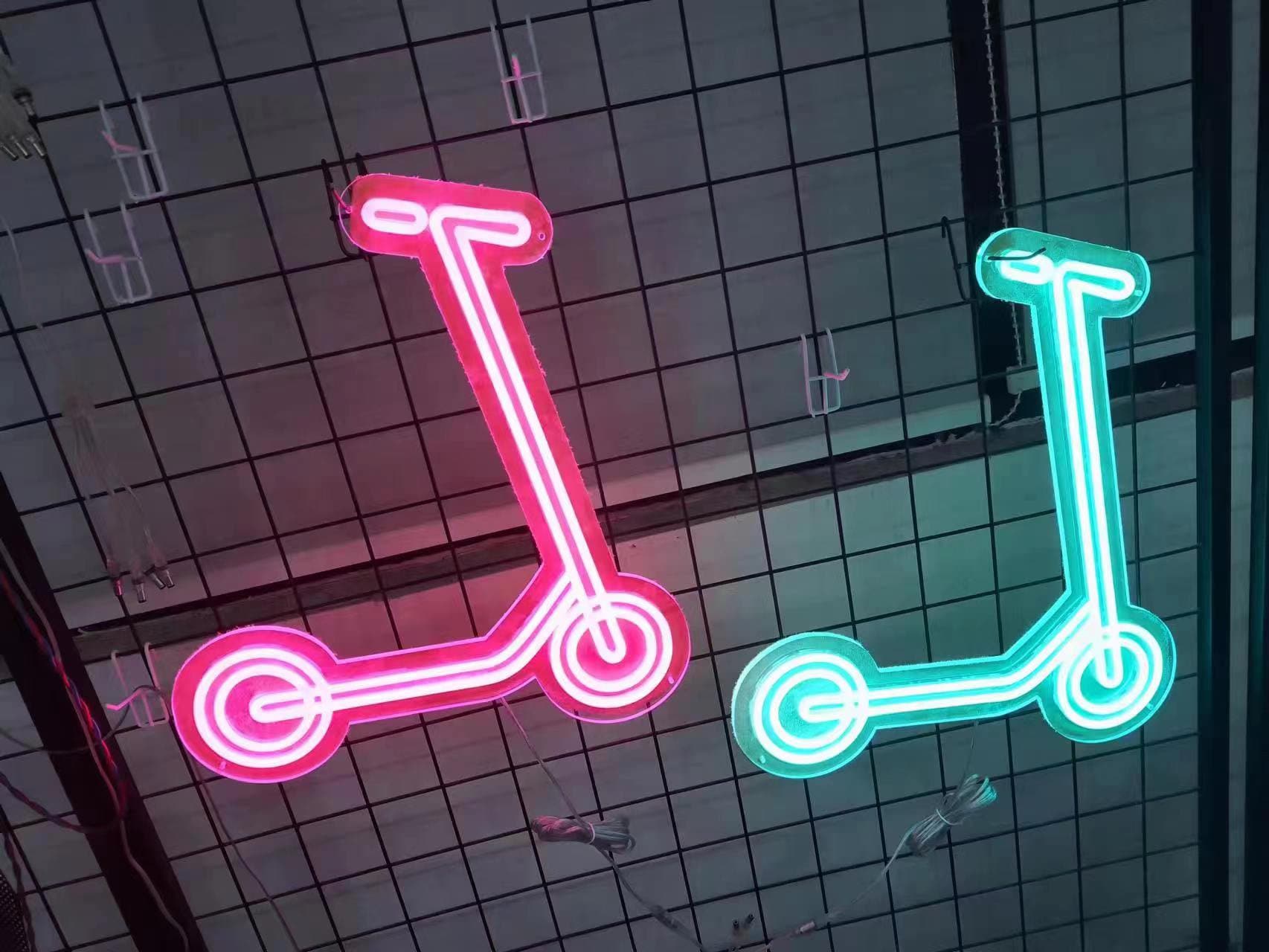 Scooter Neon Sign Neon Decor Light up Scooter Sports Neon Club - Etsy