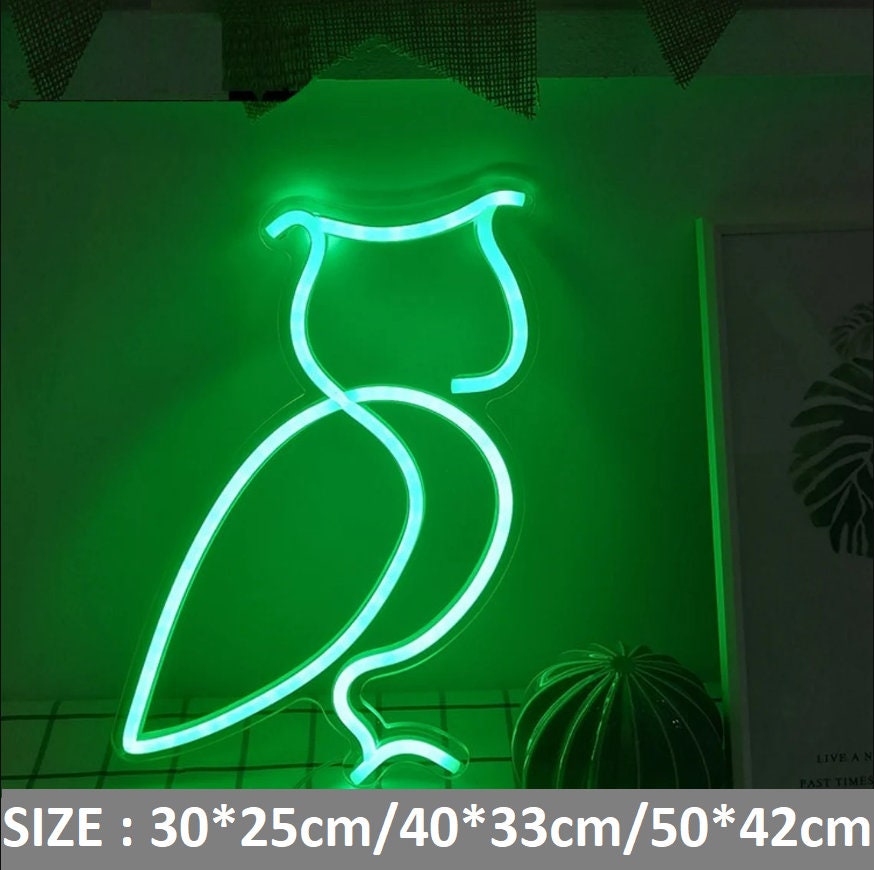Owl Led Light - Etsy