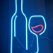 Wine Neon Sign With Acrylic Plate USB Powered LED Neon Light - Etsy