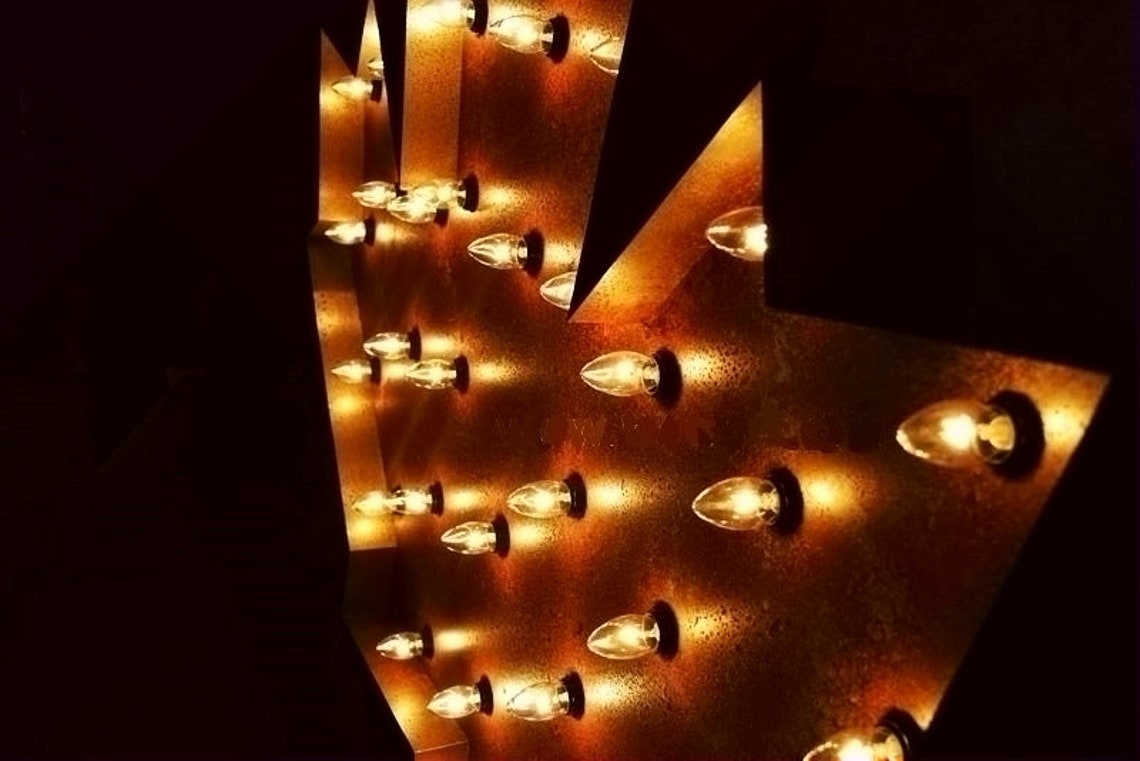 24 Metal Marquee Maple Leaf Sign Light up Maple Leaf Sign Symobol Mark ...