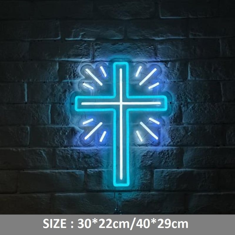 Lighted Cross - Etsy