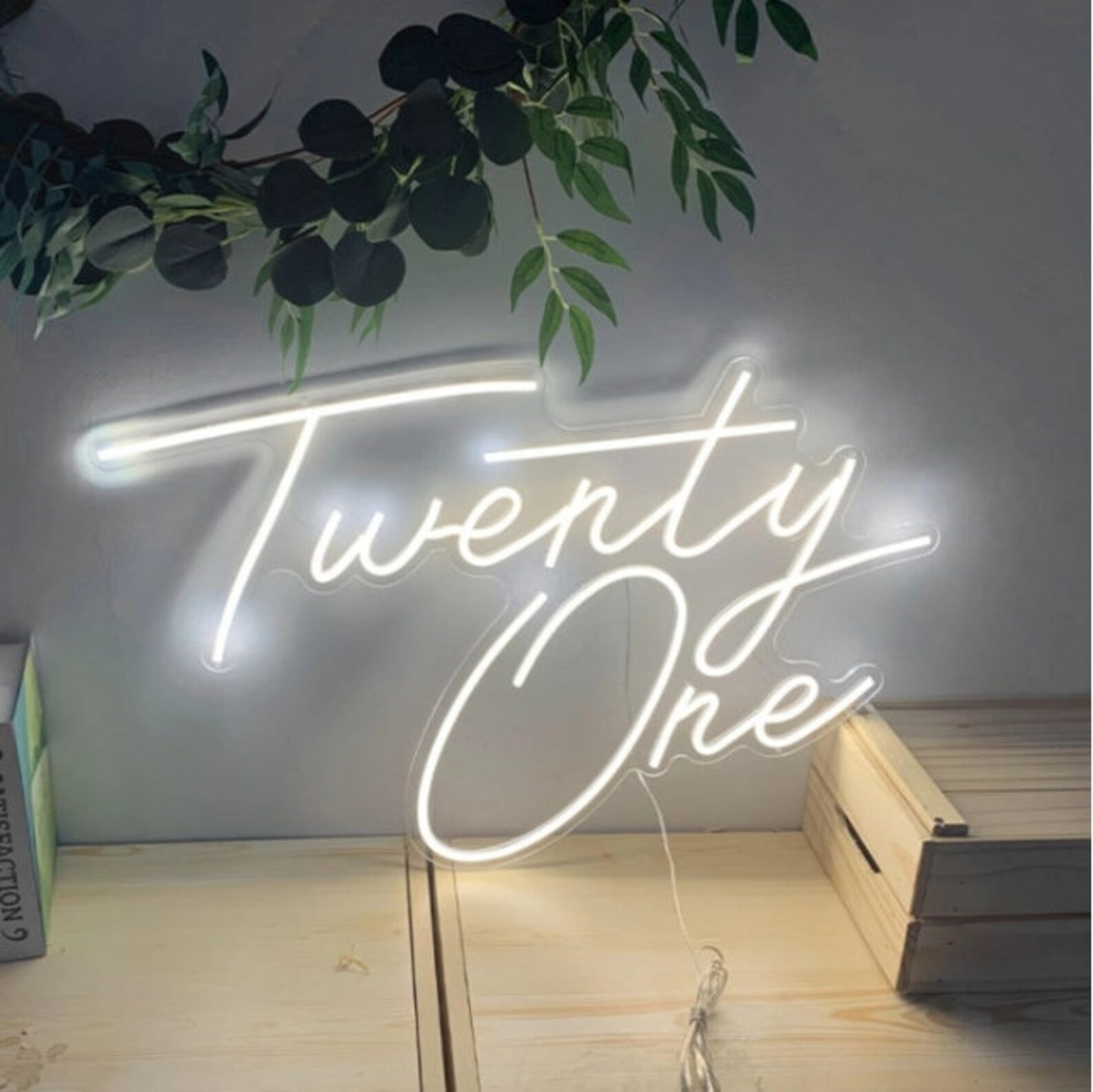 Light up Numbers Neon Sign Custom Neon Numbers Birthday Party | Etsy