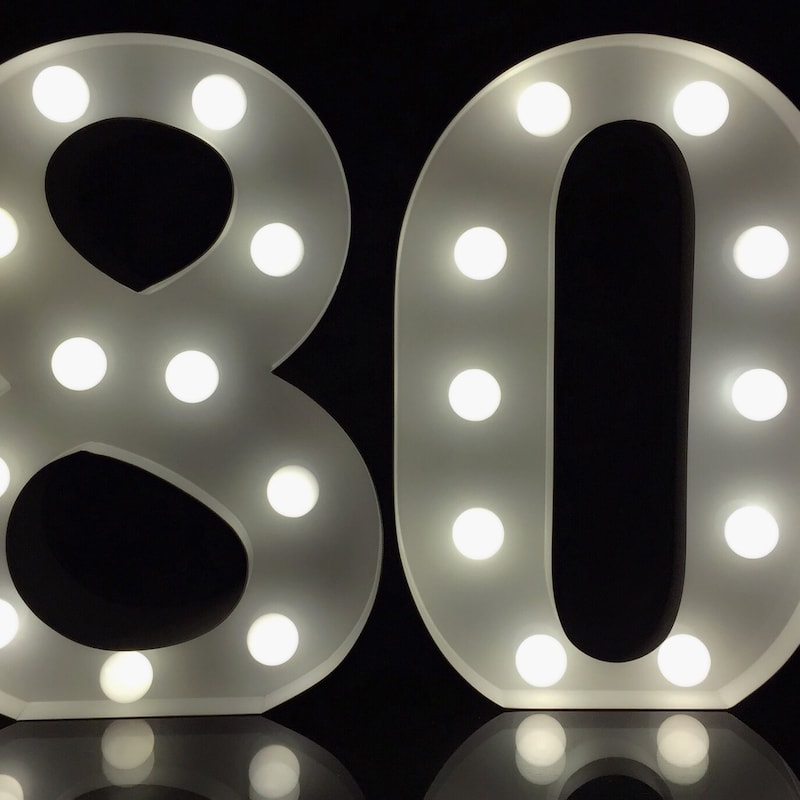 Light up Numbers - Etsy