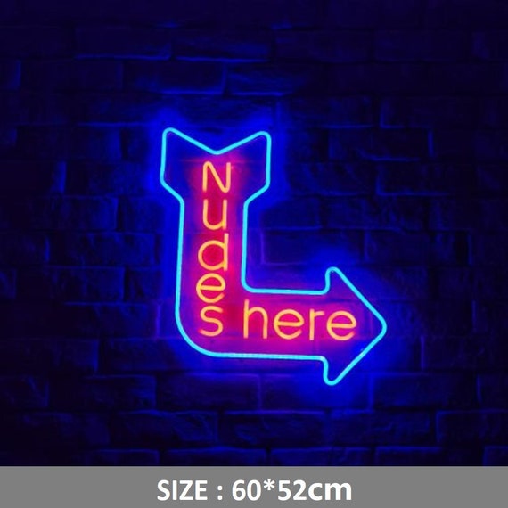 Direction ARROW Neon Sign Direction Neon Arrow Acrylic Neon - Etsy