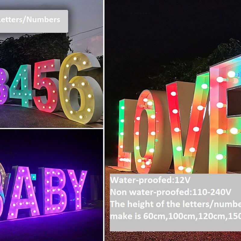 Giant Letters for Event - Etsy