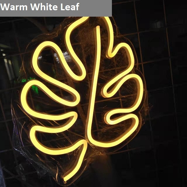 Spring Green Leaf Neon Sign Acrylic Neon USB Powered Leaf Neon - Etsy