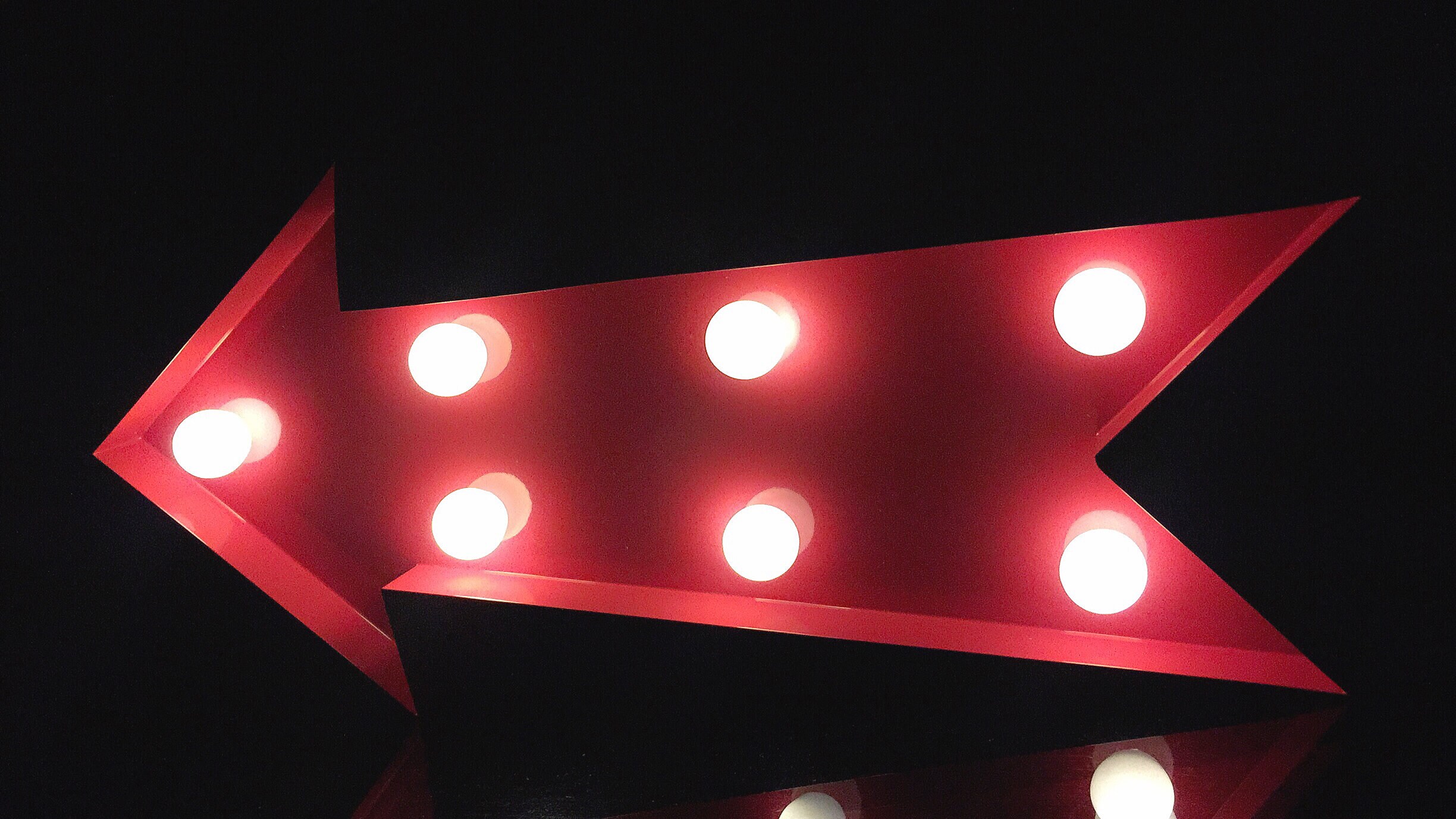 12 Metal Red Arrow Light Arrow Sign Marquee Signs | Etsy Canada