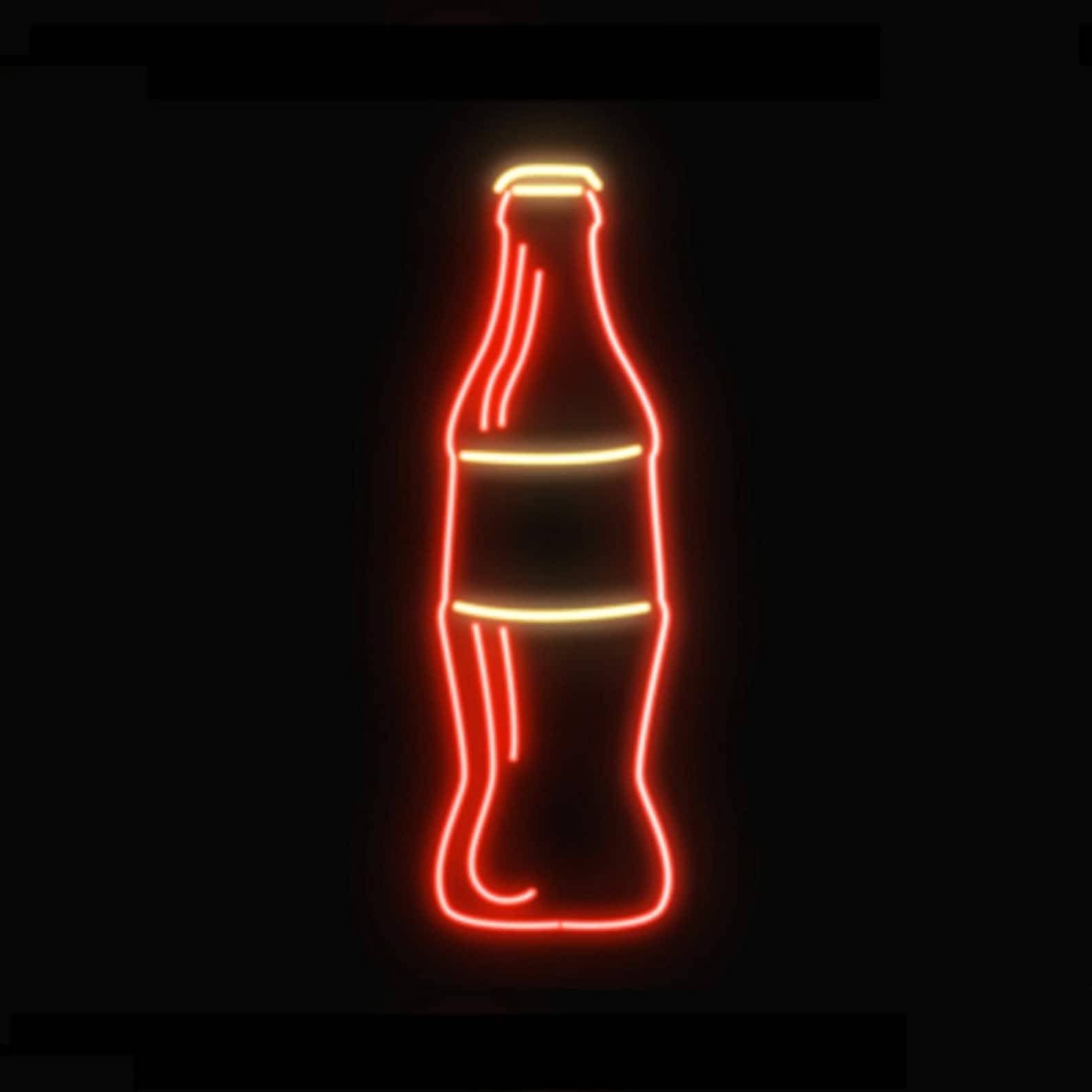 Soda Drink Neon Sign With Acrylic Plate USB Powered LED Neon - Etsy