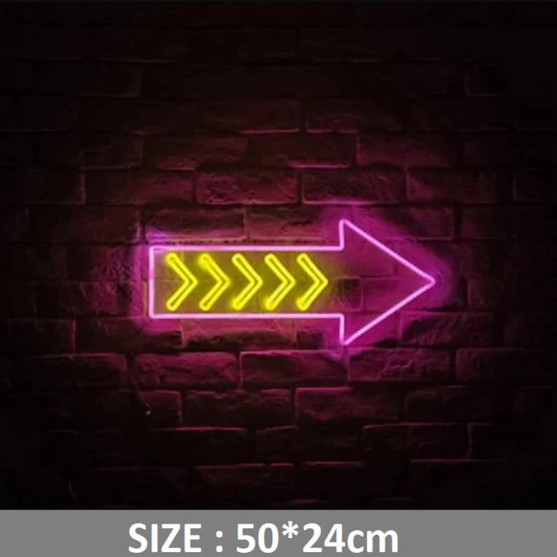 Lighted Arrow Sign - Etsy