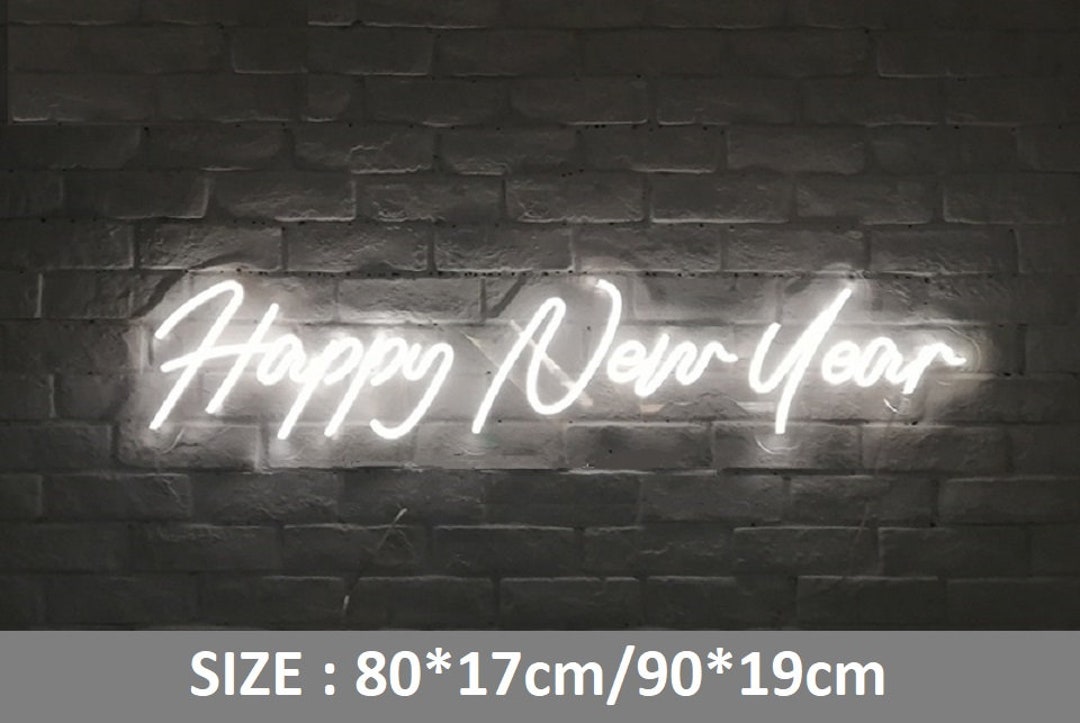 Light up Acrylic Neon Letters Neon Sign Neon Decor New Year Decor New ...