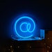 Mini Neon Sign With Acrylic Plate 5V USB Powered Custom E-mail Neon ...