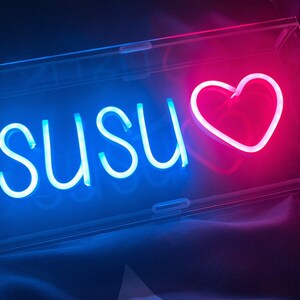 Neon Sign Neon Box Neon Decor Neon Art Kids Child Party Home | Etsy