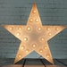 24 Metal Star Marquee Sign Light up Star Sign Home Bar - Etsy