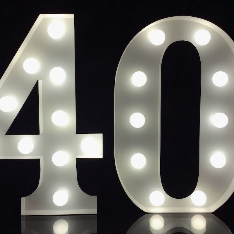 Light up Numbers - Etsy UK