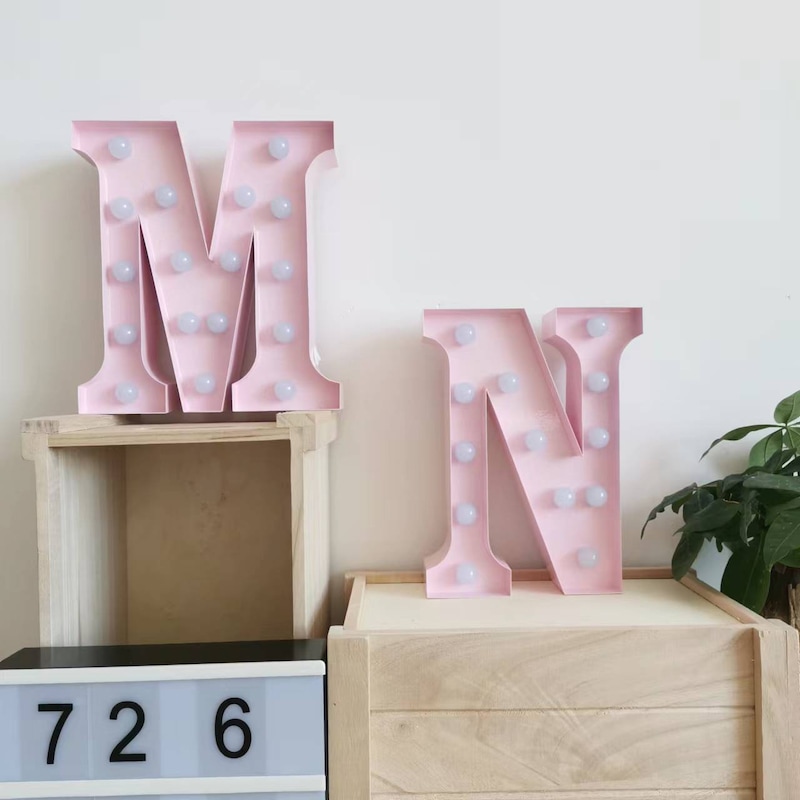 Lighted Letters - Etsy
