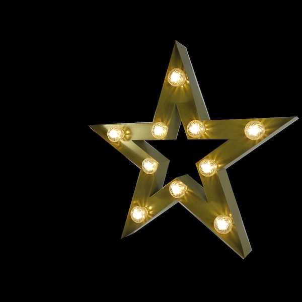 Marquee Star - Etsy