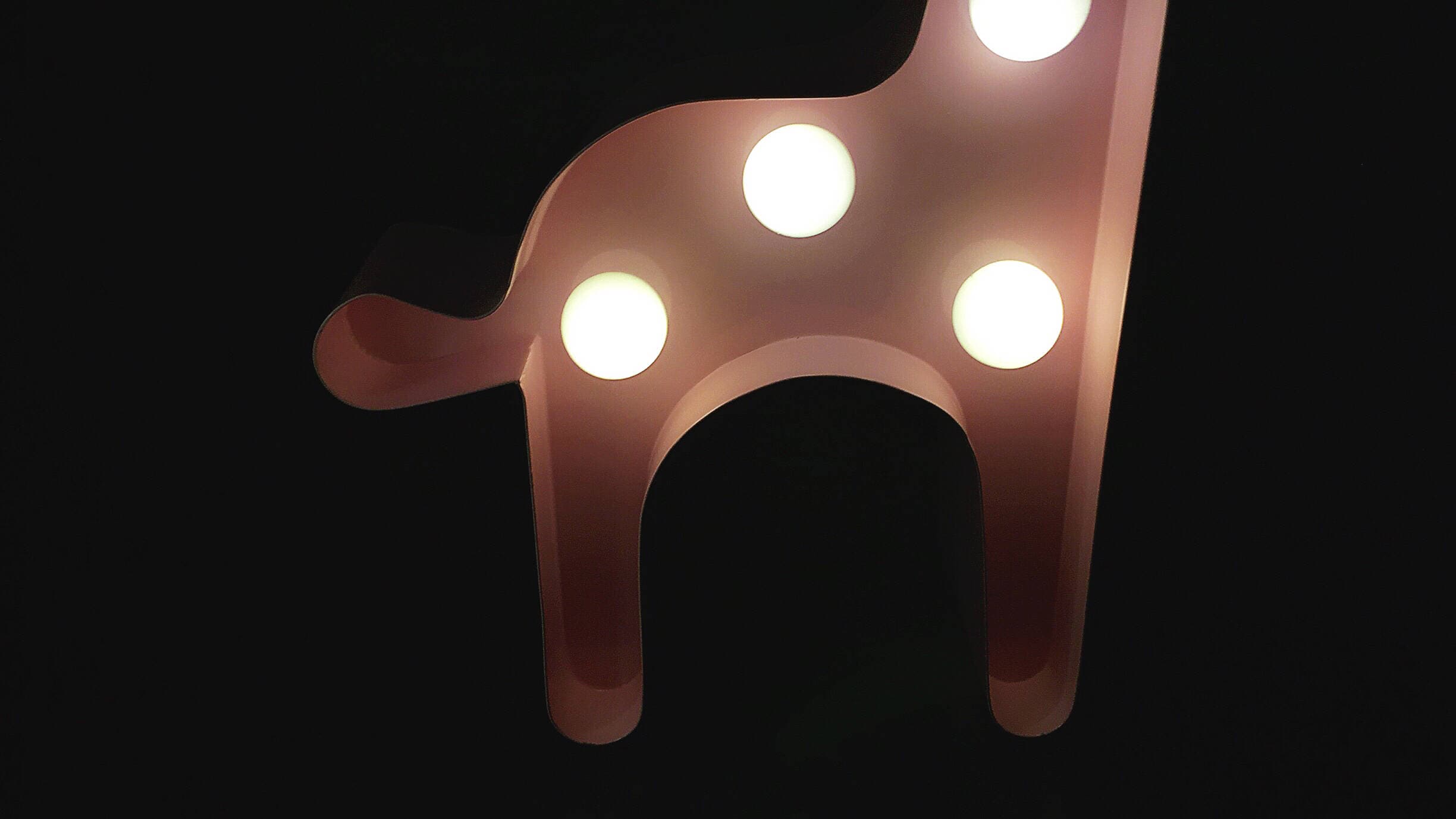 Pink Light up Giraffe Marquee Light Sign Night Light Kids Room | Etsy
