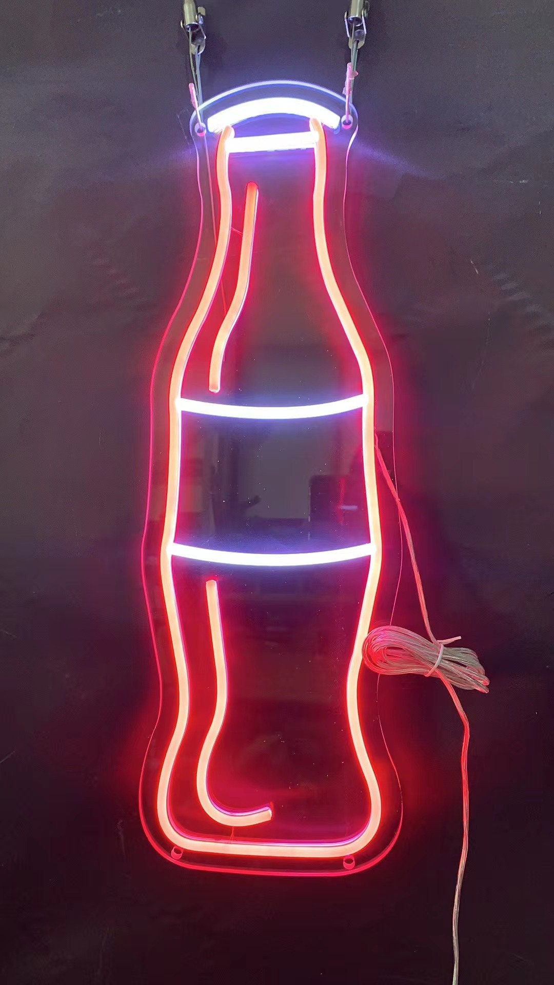 Letrero de neón de bebida de soda, luz LED de neón, decoración de neón ...