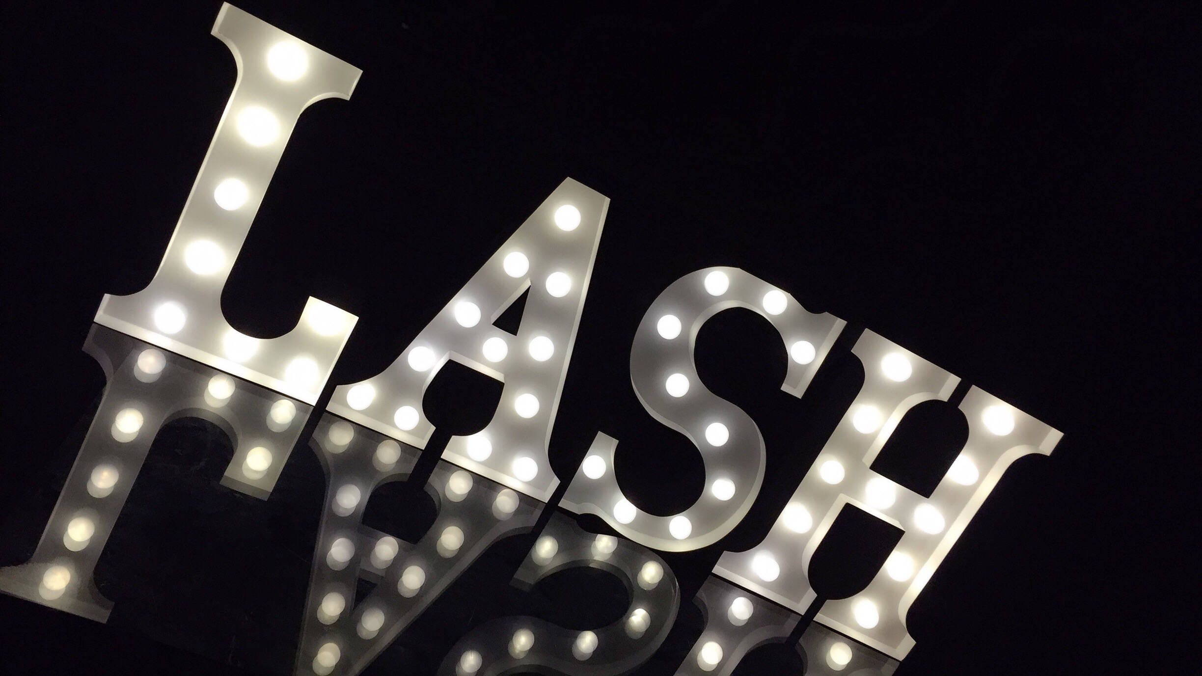 Hand made 12 metal white/black/rustic light up letters | Etsy