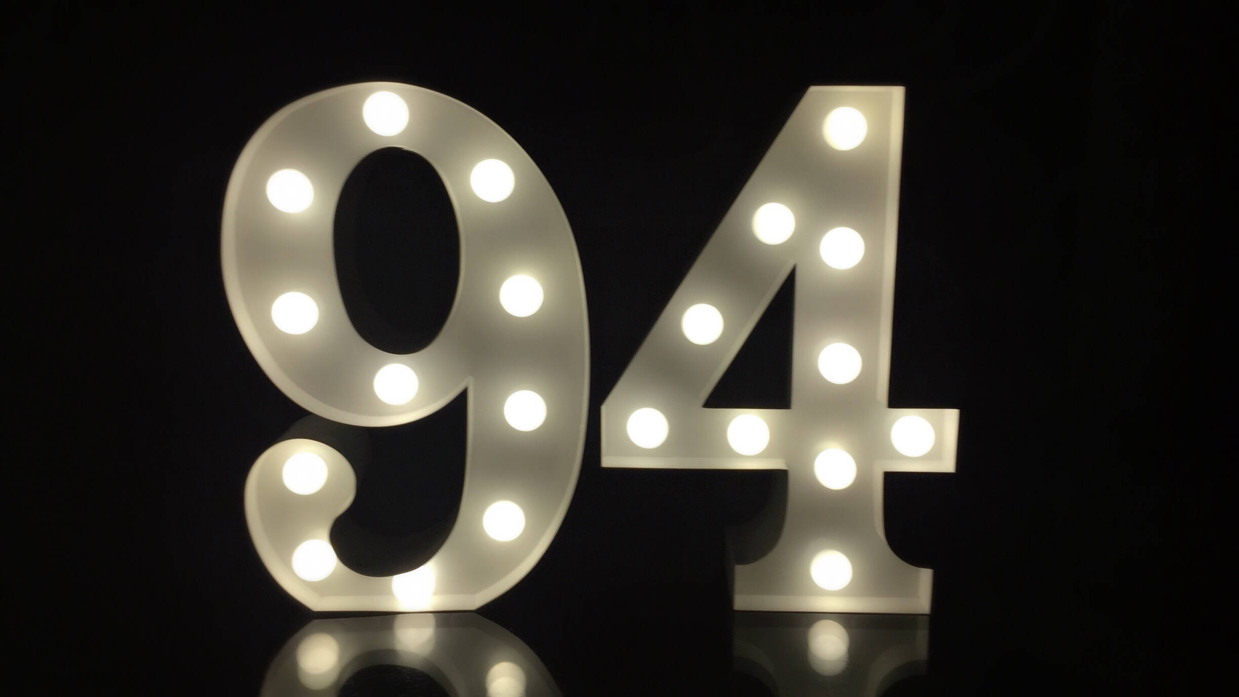12”metal White No.9 Marquee Letter Marquee Light Light up Number Nine ...