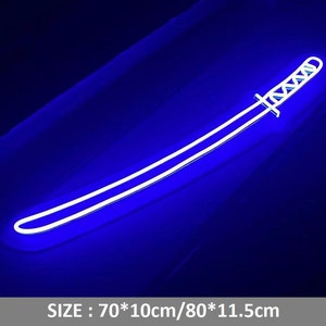 Game Sword Knife Sign, Sword Neon Sign, Knife Neon Sign ,game Room Neon ...