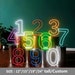12 "-39" Tall Light up Numbers Neon Numbers Neon Letters Pary Birthday ...