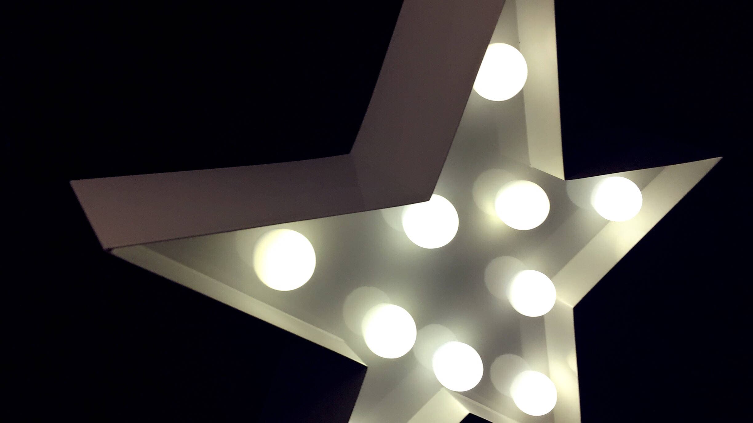 Vintage 12 Inch Light up Star Marquee Light Night Light Kids - Etsy