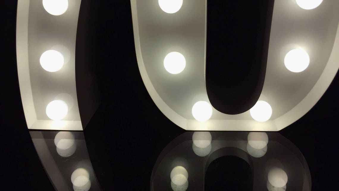 12metal White/black Number 70-79 Light up Number Seventy | Etsy