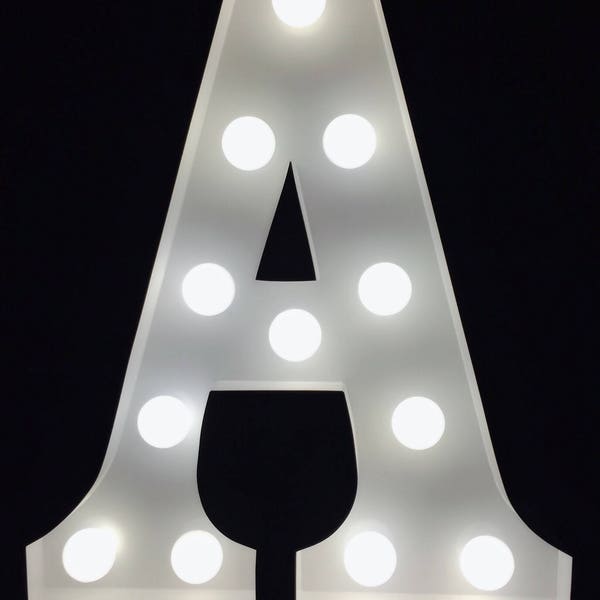 Light up Letters - Etsy