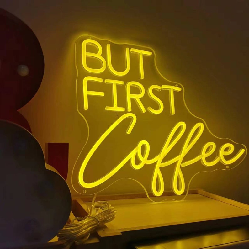 LED Coffee Neon Sign Coffee Neon Decor Coffee Shop Store Bar Restaurant ...