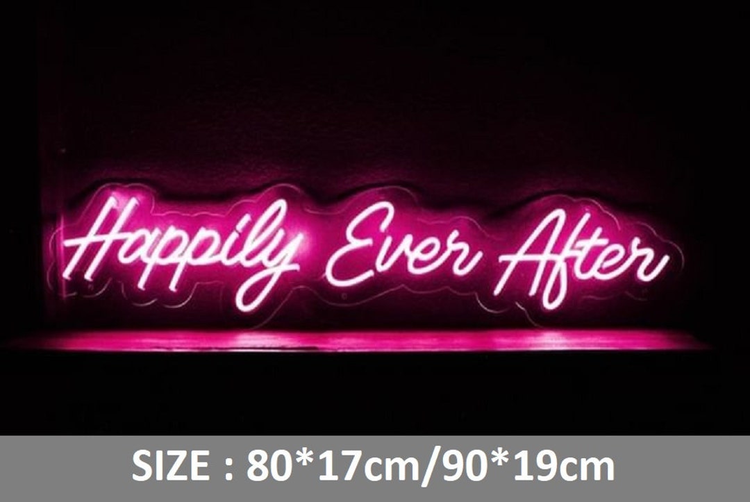 Acrylic Neon Letters Neon Sign Neon Decor Neon Art Home Shop Store Bar ...