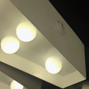Metal White Initial Letter W Marquee Letter Light 9"height Light up ...