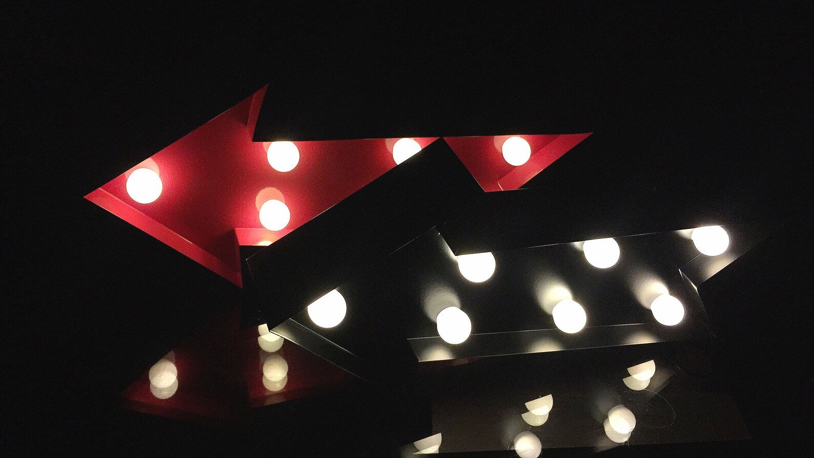 12 Metal Red Arrow Light Arrow Sign Marquee Signs - Etsy