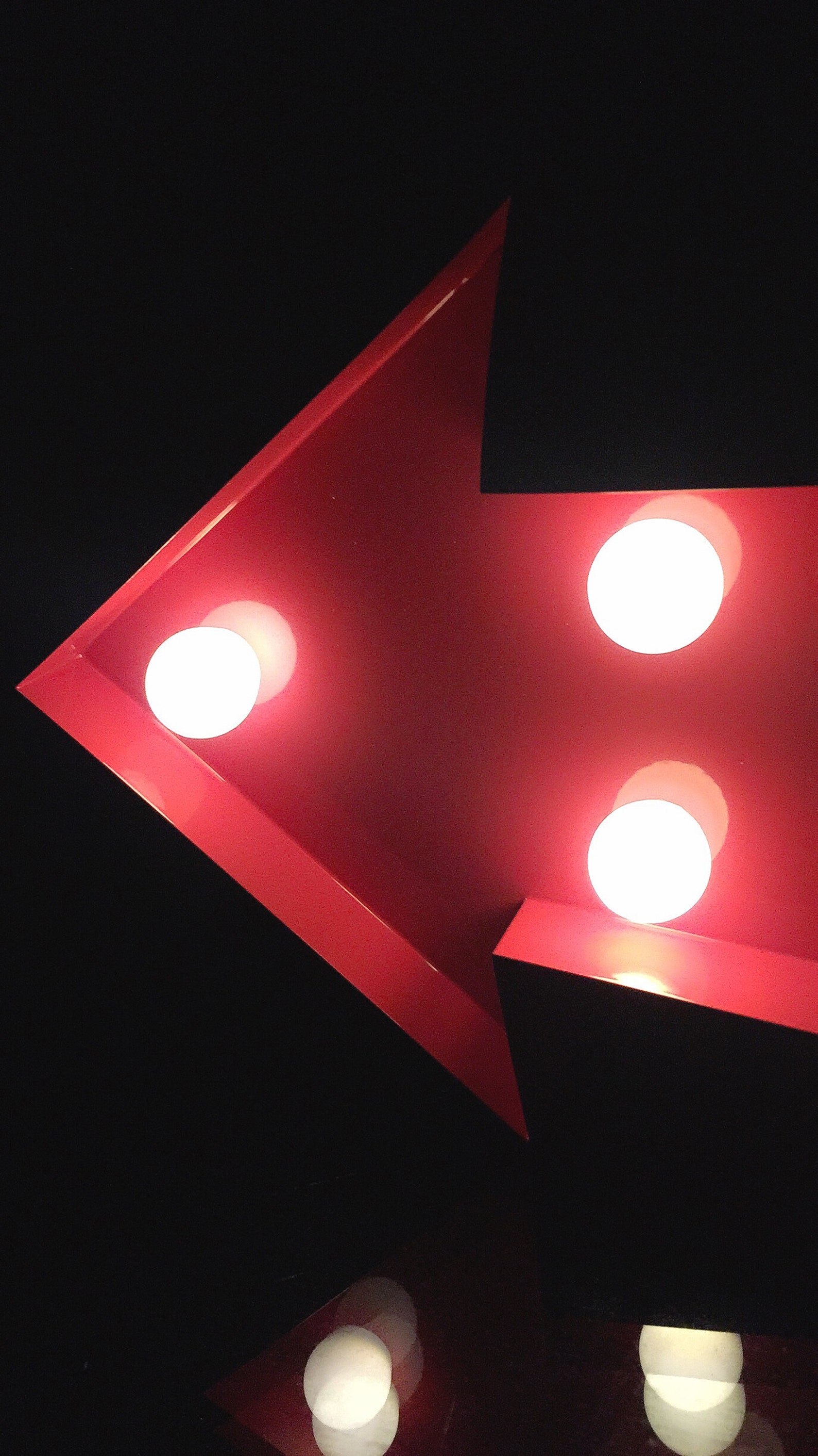 12 Metal Red Arrow Light Arrow Sign Marquee Signs - Etsy