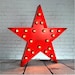 24 Metal Star Marquee Sign Light up Star Sign Home Bar - Etsy