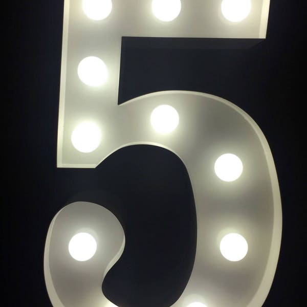 Number Lights - Etsy UK